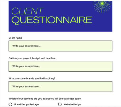 Créer un questionnaire en ligne gratuitement | Canva