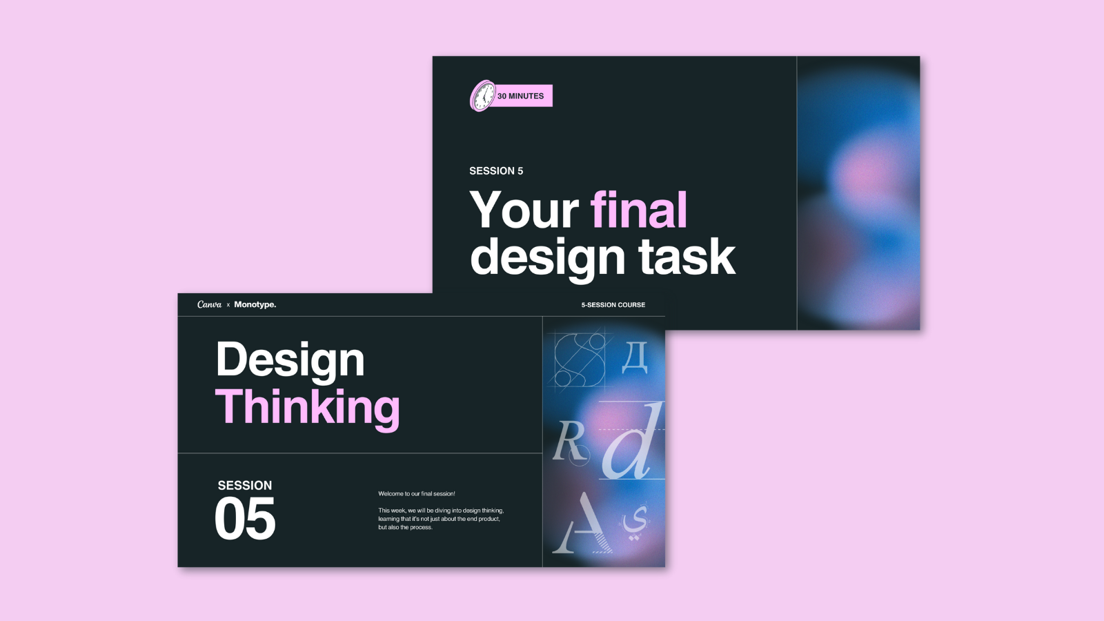 The Foundations of Typography: Session 5 - Design Thinking