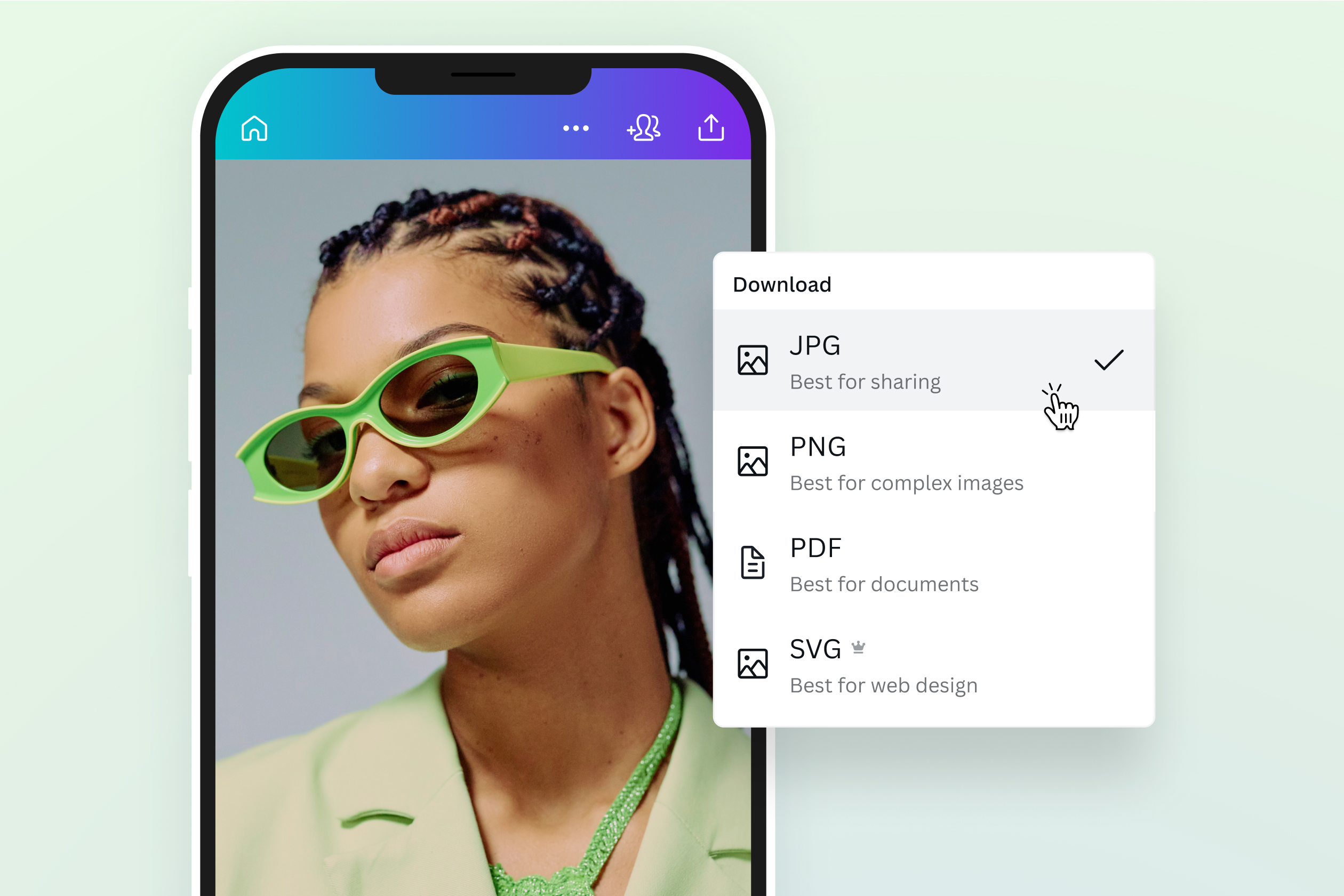 Convertir HEIC en JPG gratuitement | Canva