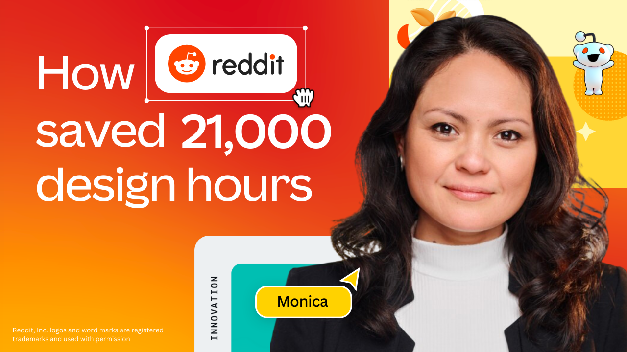 How Reddit saved over 21,000 design hours in six months using Canva