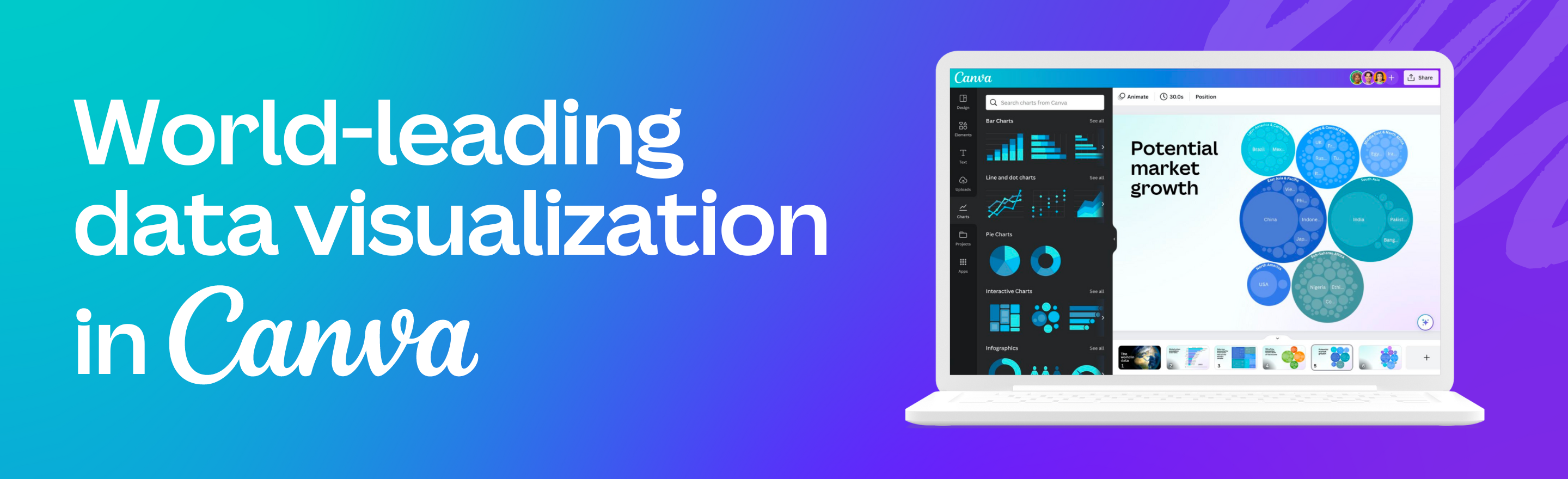 Introducing world-leading data visualization in Canva