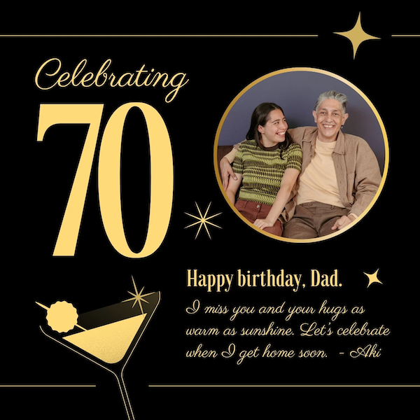 Free and customizable birthday templates