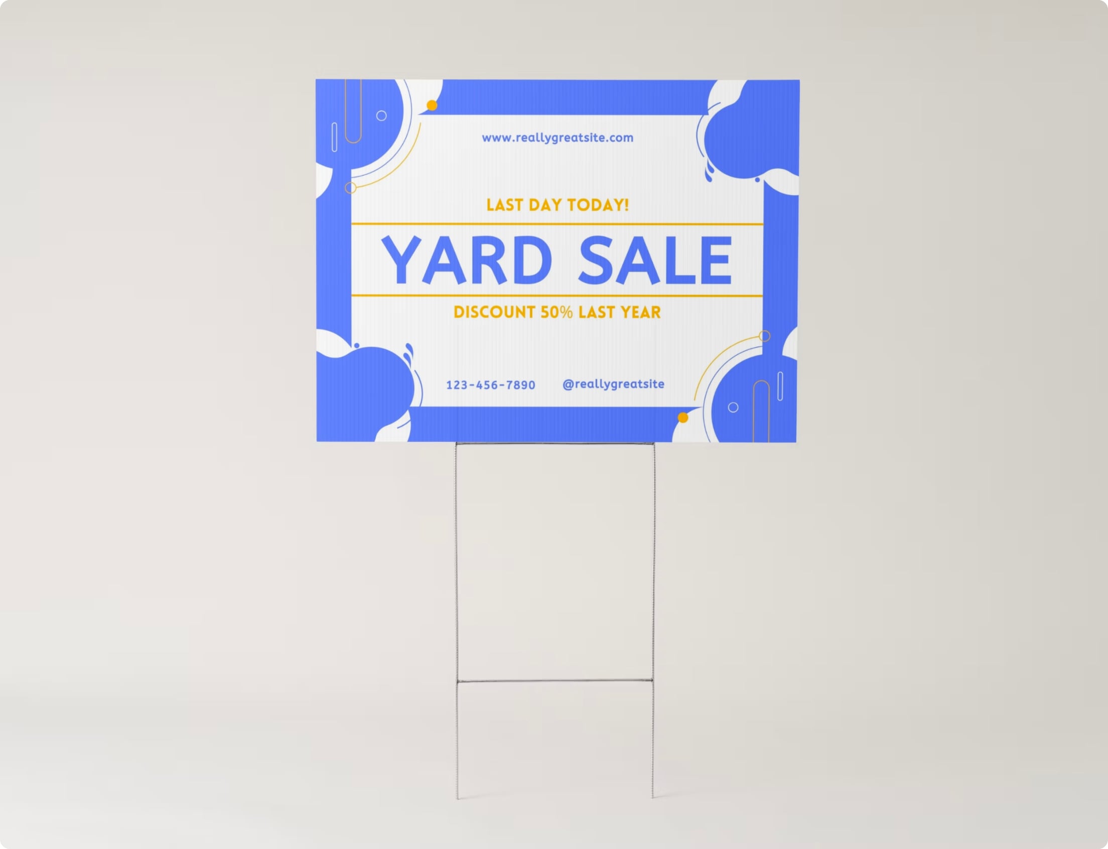 Custom Yard Signs & Lawn Signs | Canva