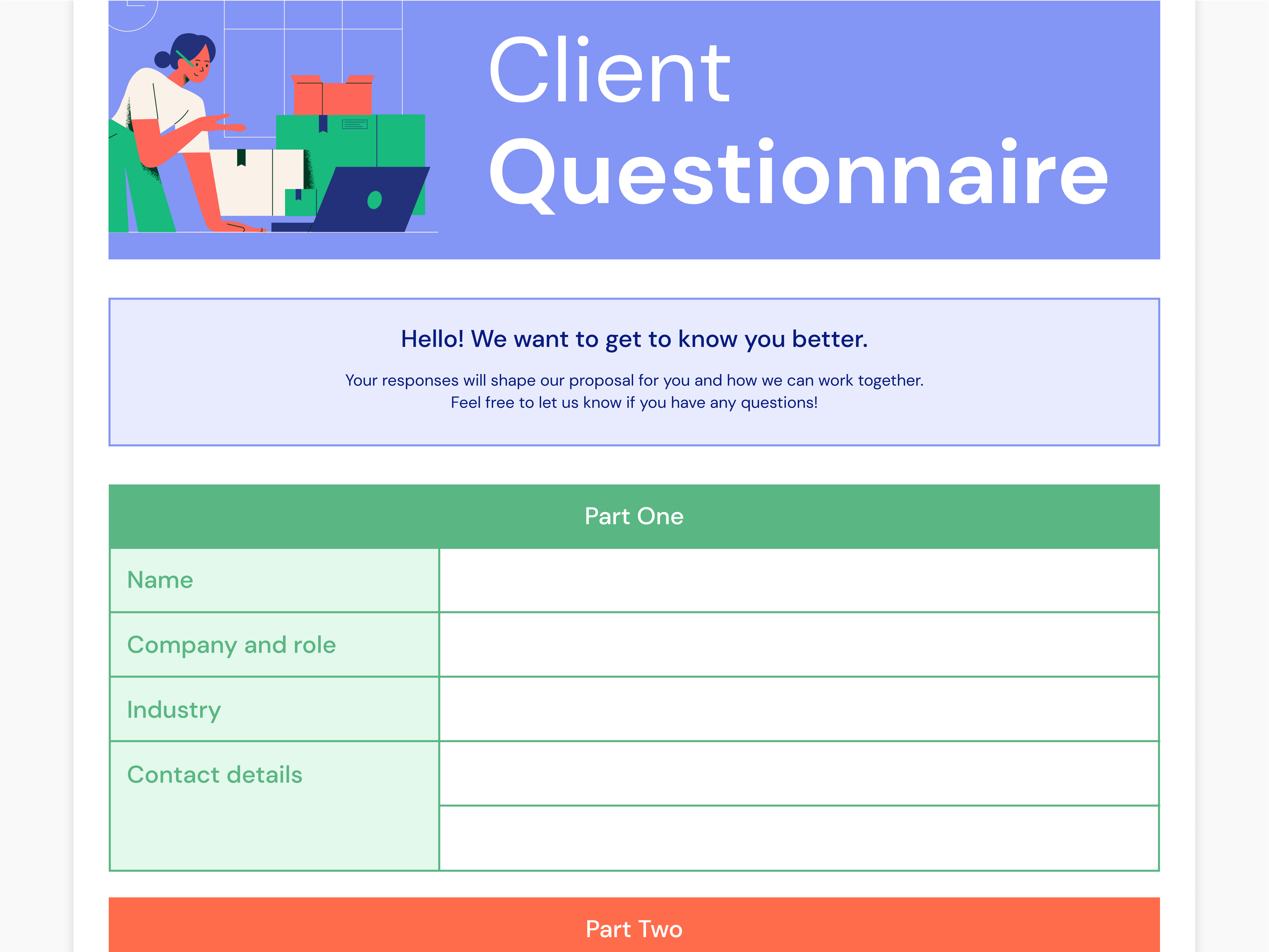 How to Make a Questionnaire (Examples & Templates) | Canva
