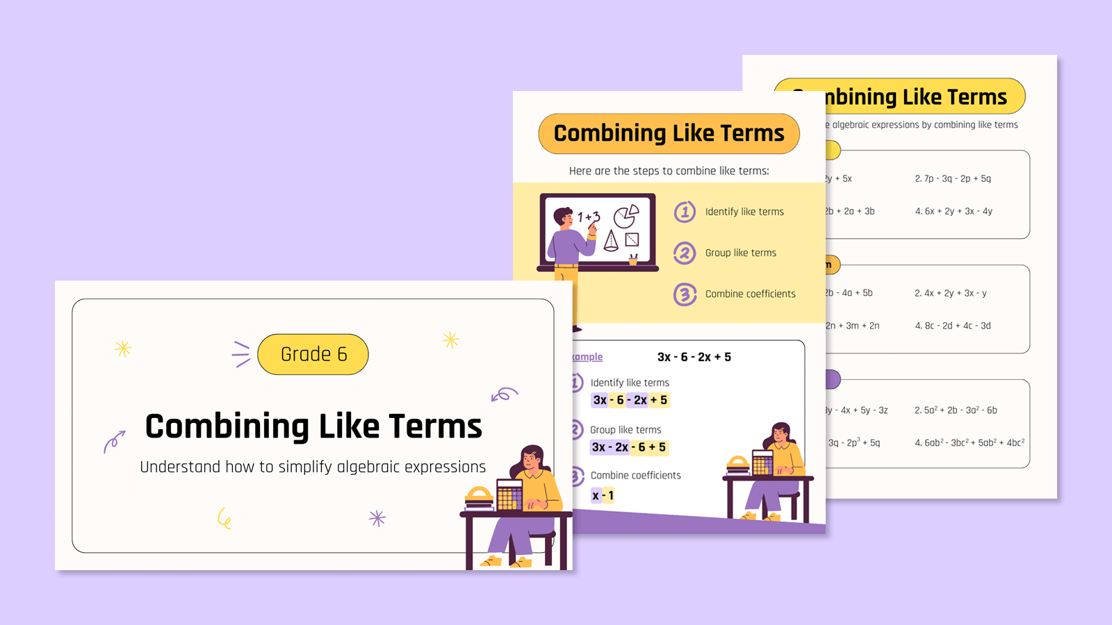 Combining Like Terms
