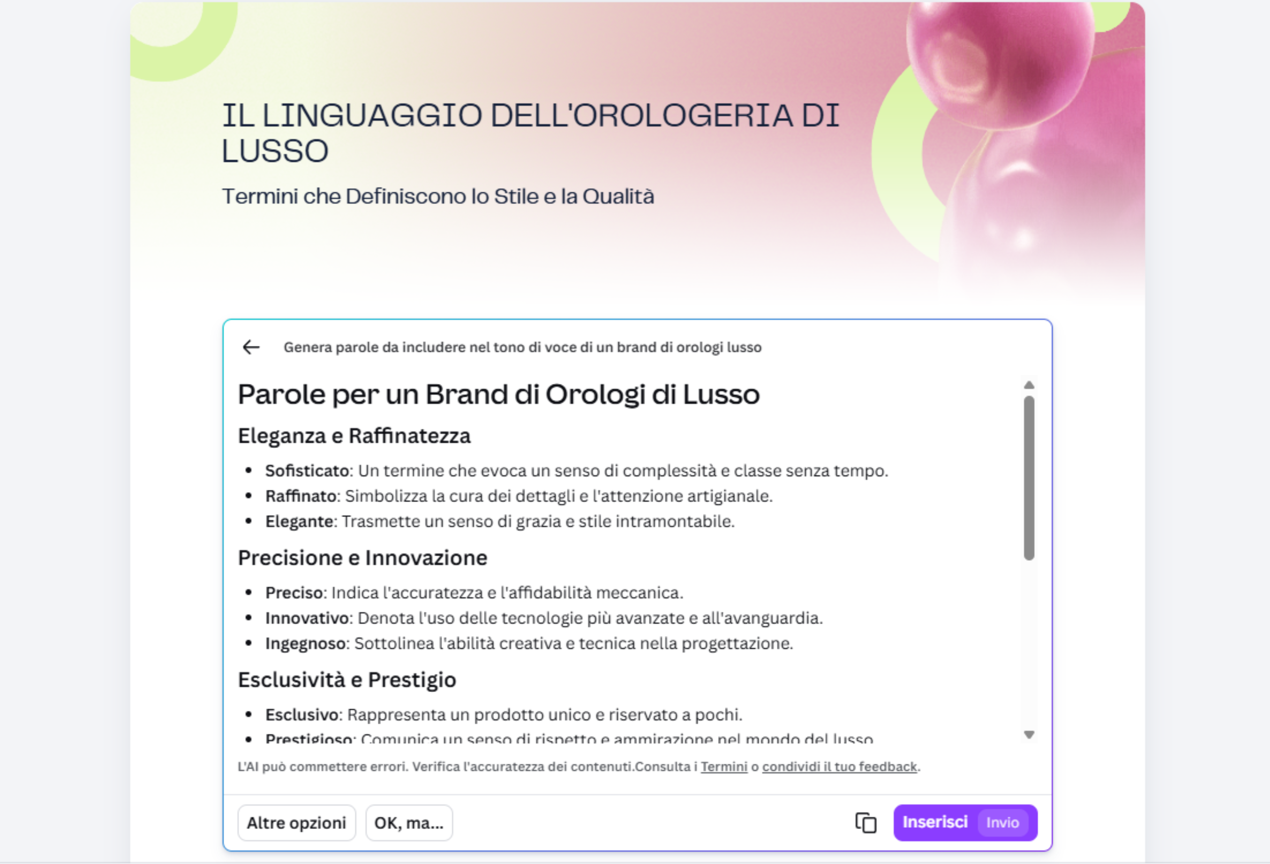 Generatore di parole casuali in italiano gratis online | Canva