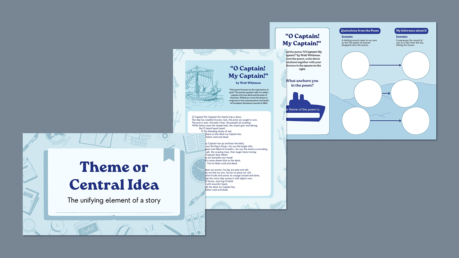 Themes and Central Ideas