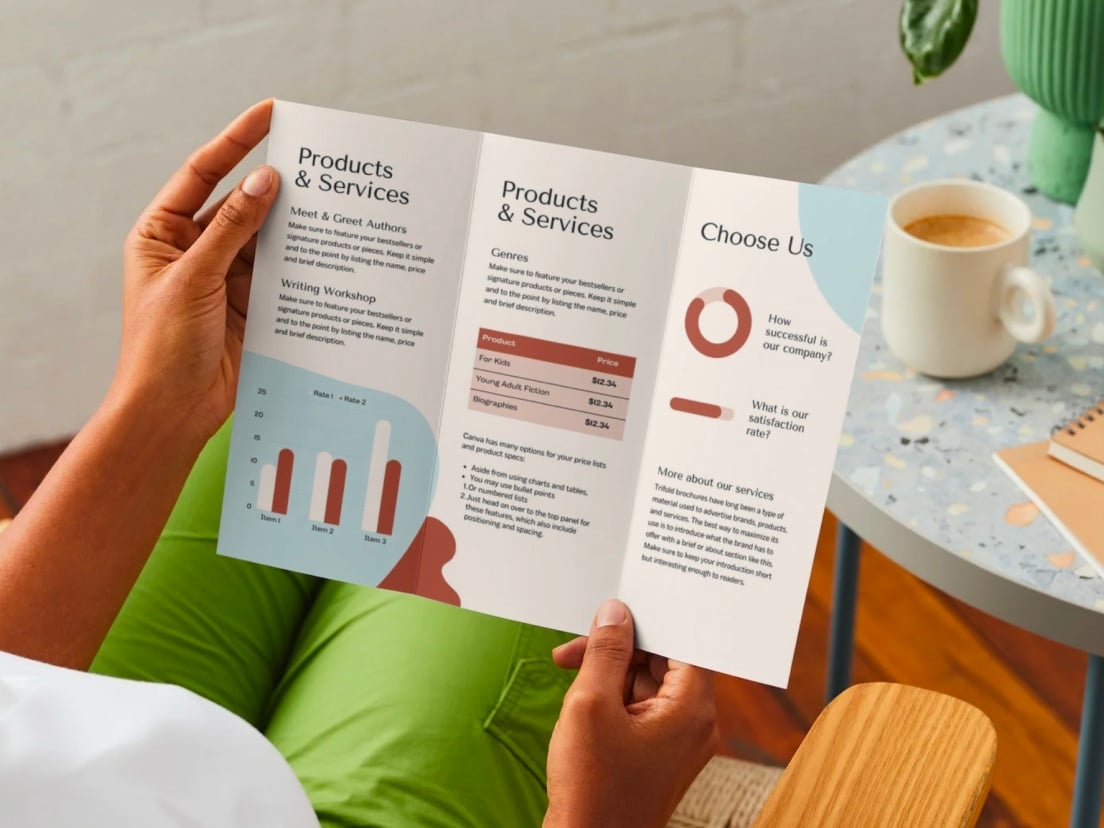 Custom Brochures | Personalize & Order Prints from Canva