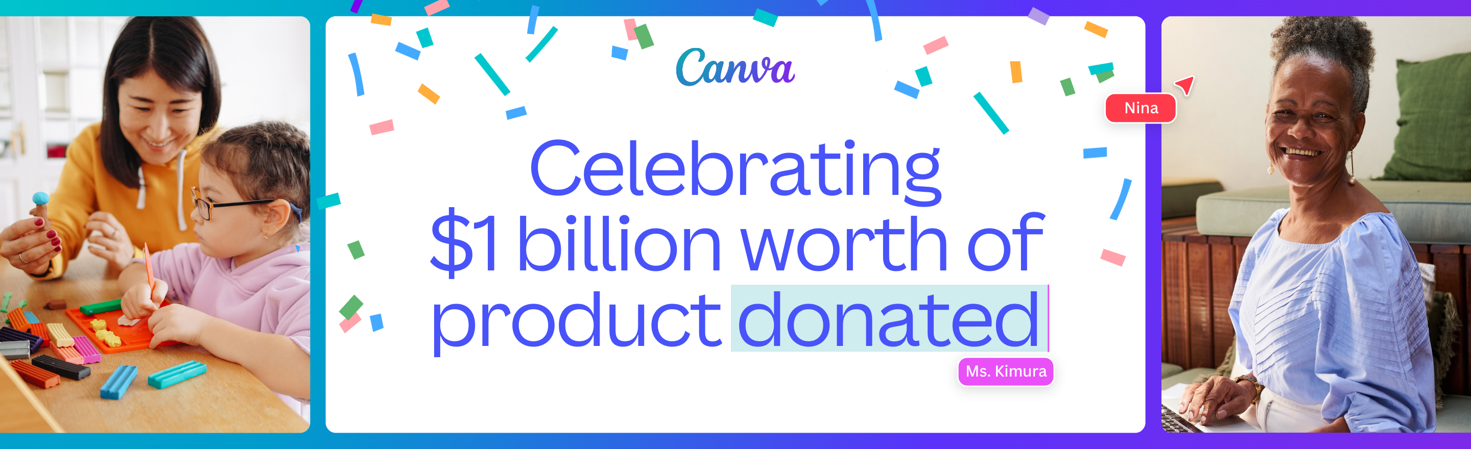 Celebrating $1 billion of product donated to social impact