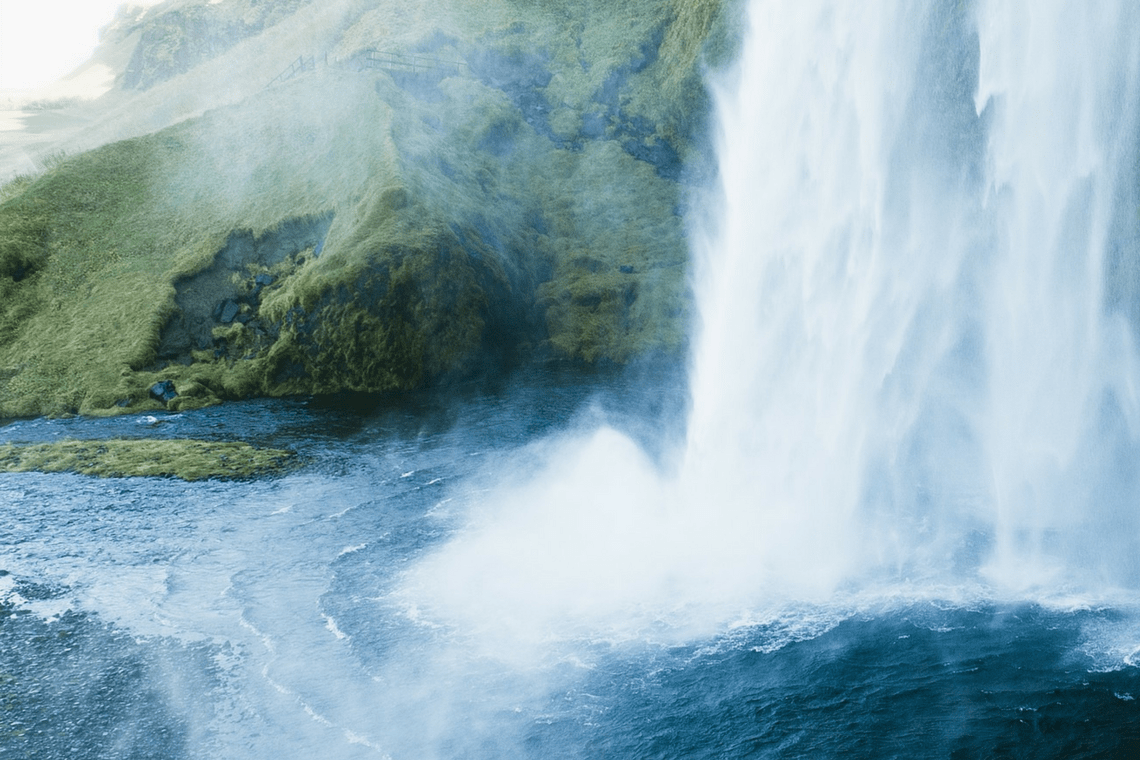 Color Combination Powerful Waterfalls - Canva's Design Wiki