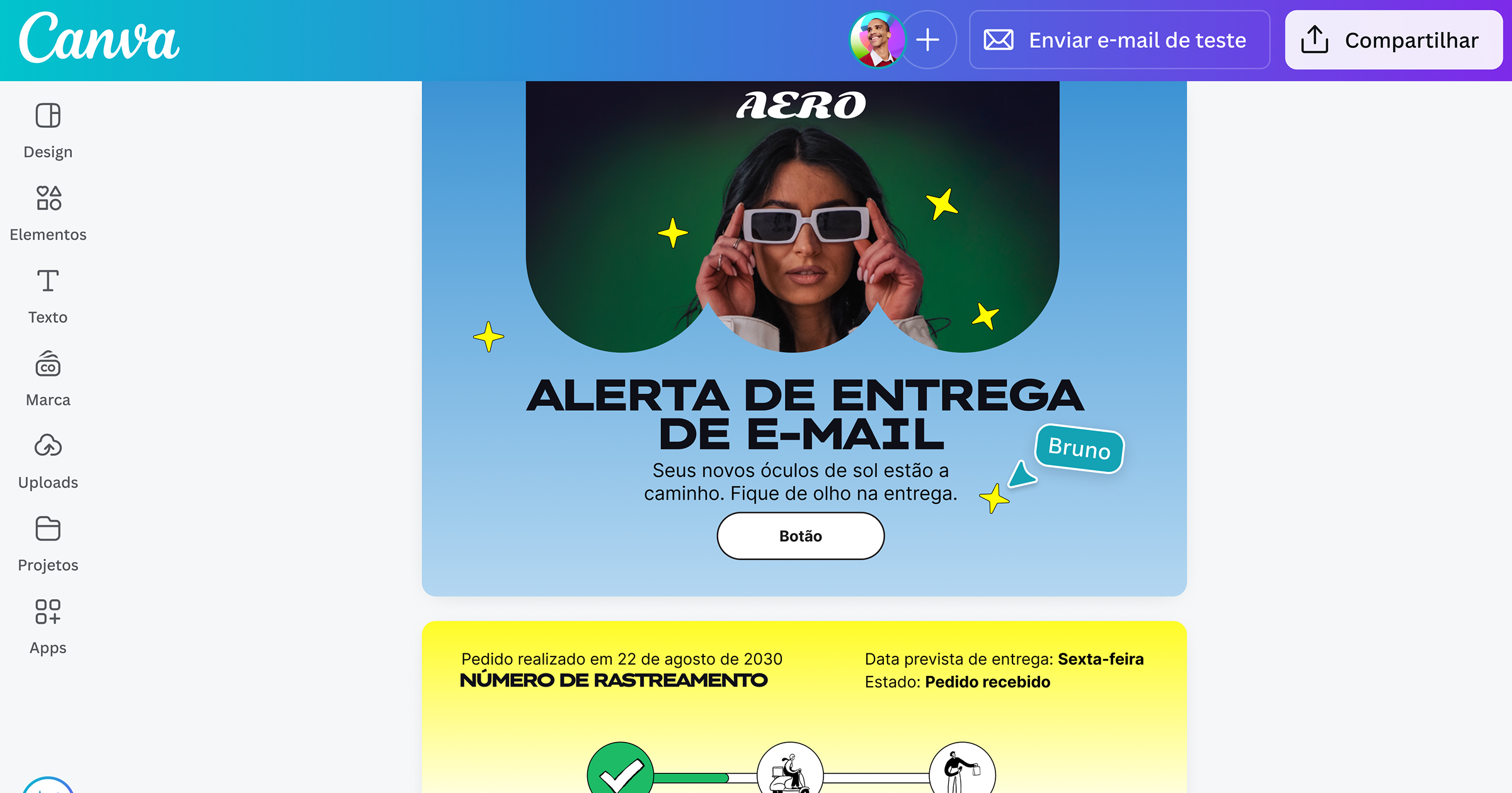 Cria um design de e-mail: Cria e-mails bonitos gratuitamente | Canva