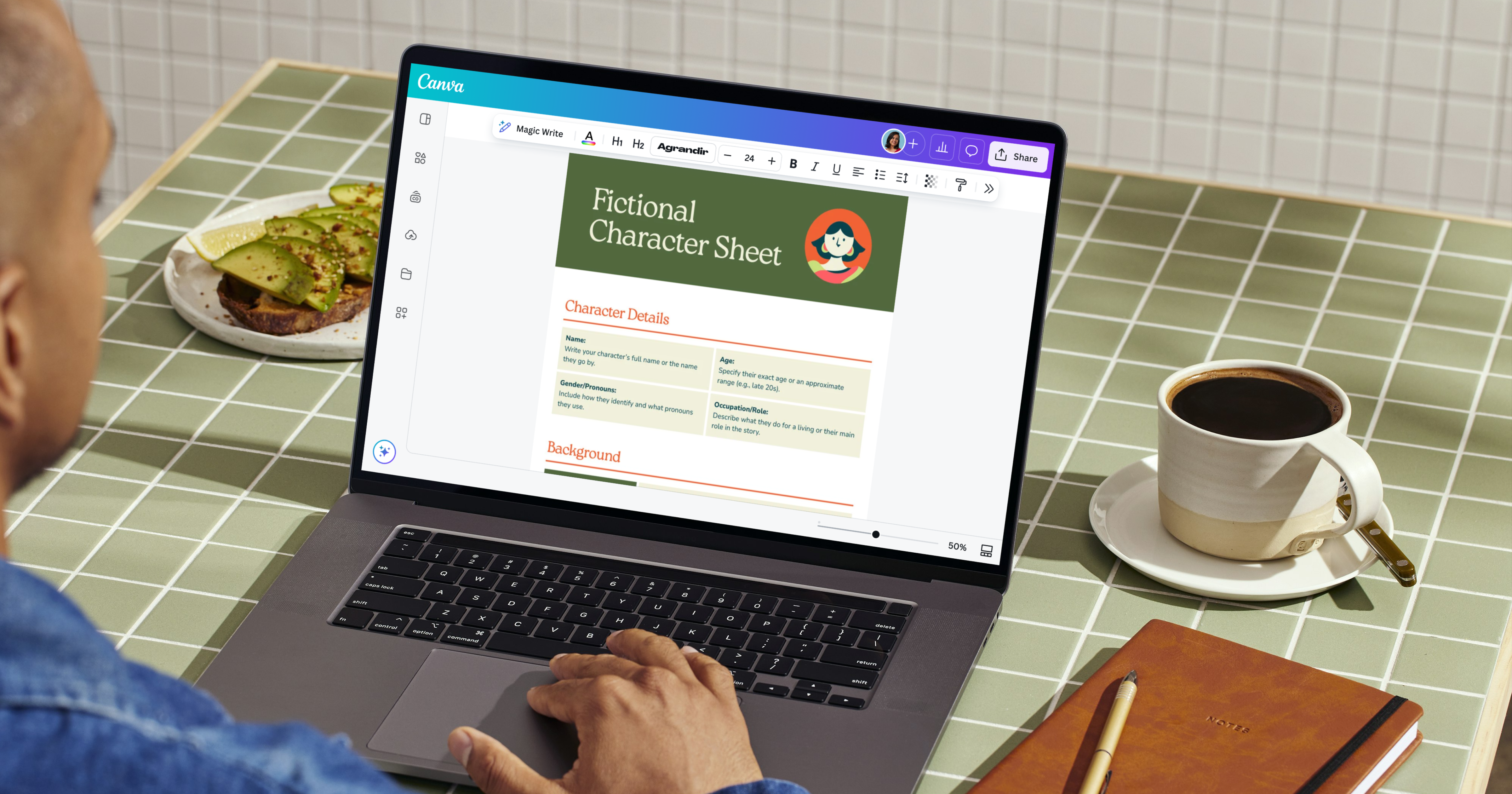 What is a Character Sheet Template? (Examples and Tips) | Canva
