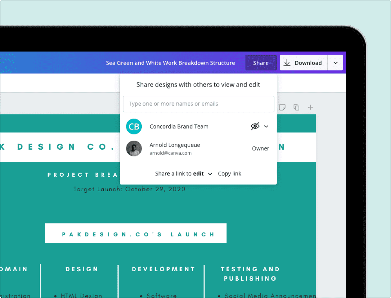 Een actielijst maken met behulp van Canva-sjablonen
