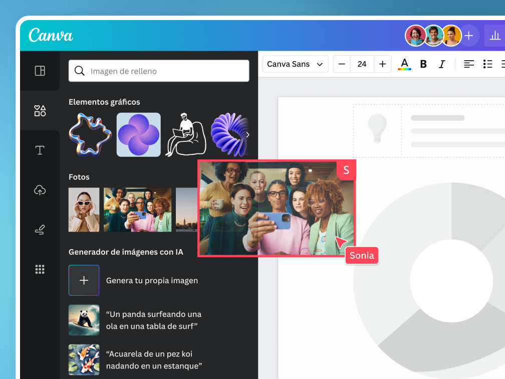 Editor de documentos online gratis - Canva Docs