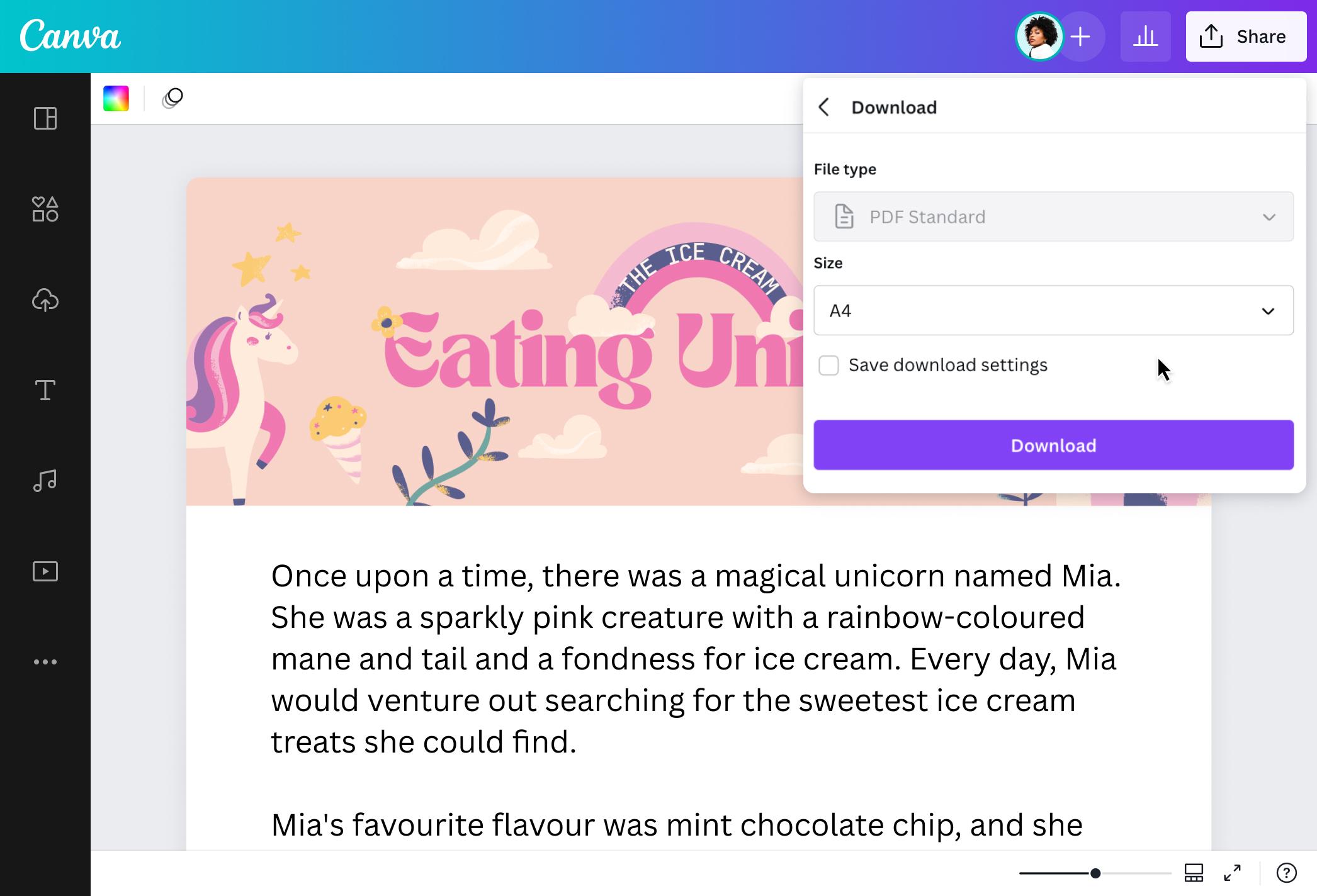 Buat Cerita & Ide Cerpen dengan AI | Canva