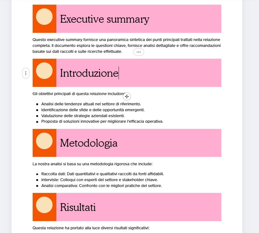 Come fare una relazione scritta: modelli, consigli, esempi | Canva