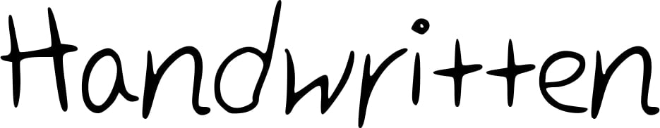 50 free handwriting fonts