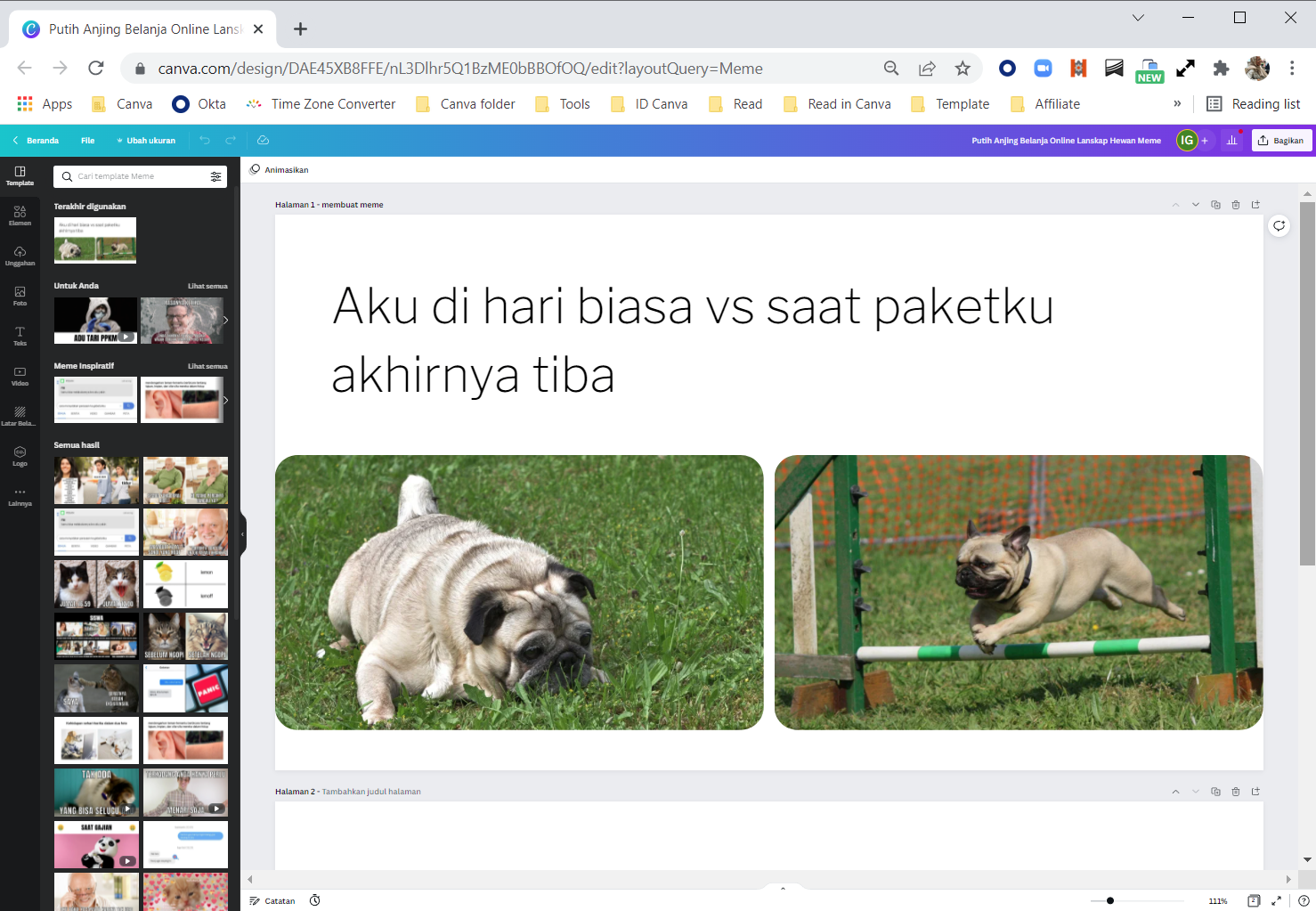 Membuat Meme Online dengan Meme Editor Gratis - Canva