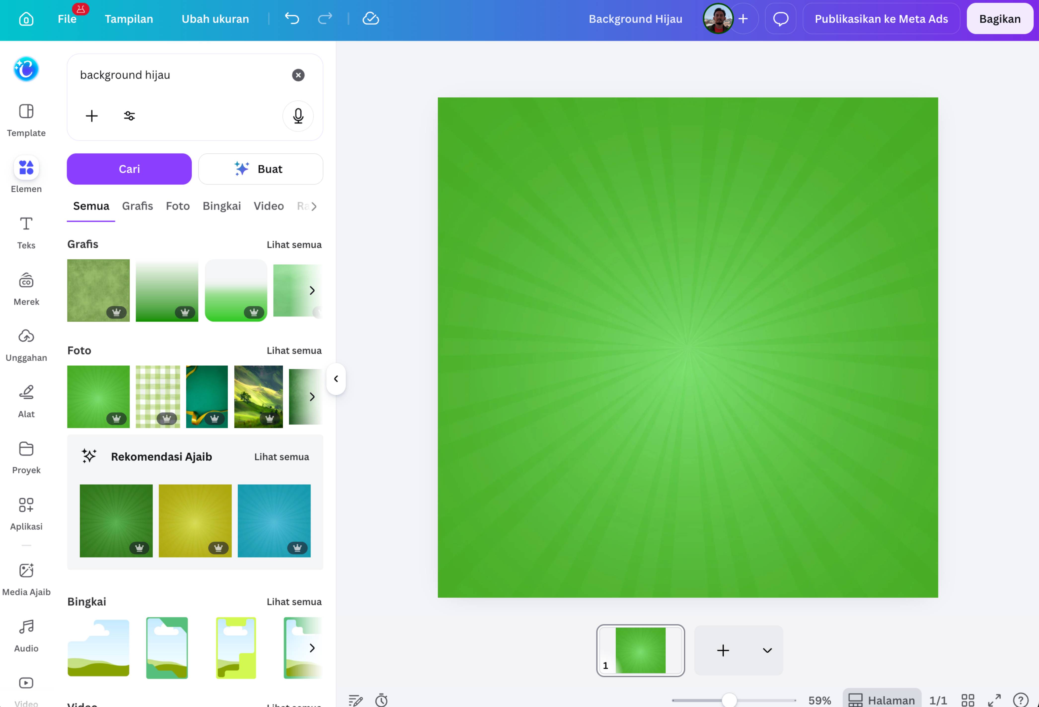 Background Hijau Aesthetic dan Islami Gratis | Canva