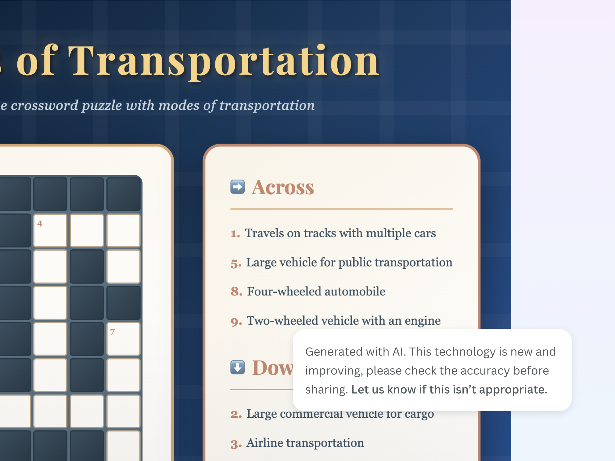 Crossword Puzzle Maker: Create a free crossword puzzle | Canva