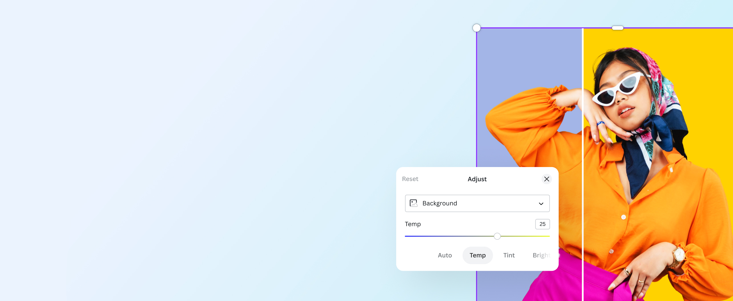 Cambiar el color de fondo de una imagen gratis | Canva