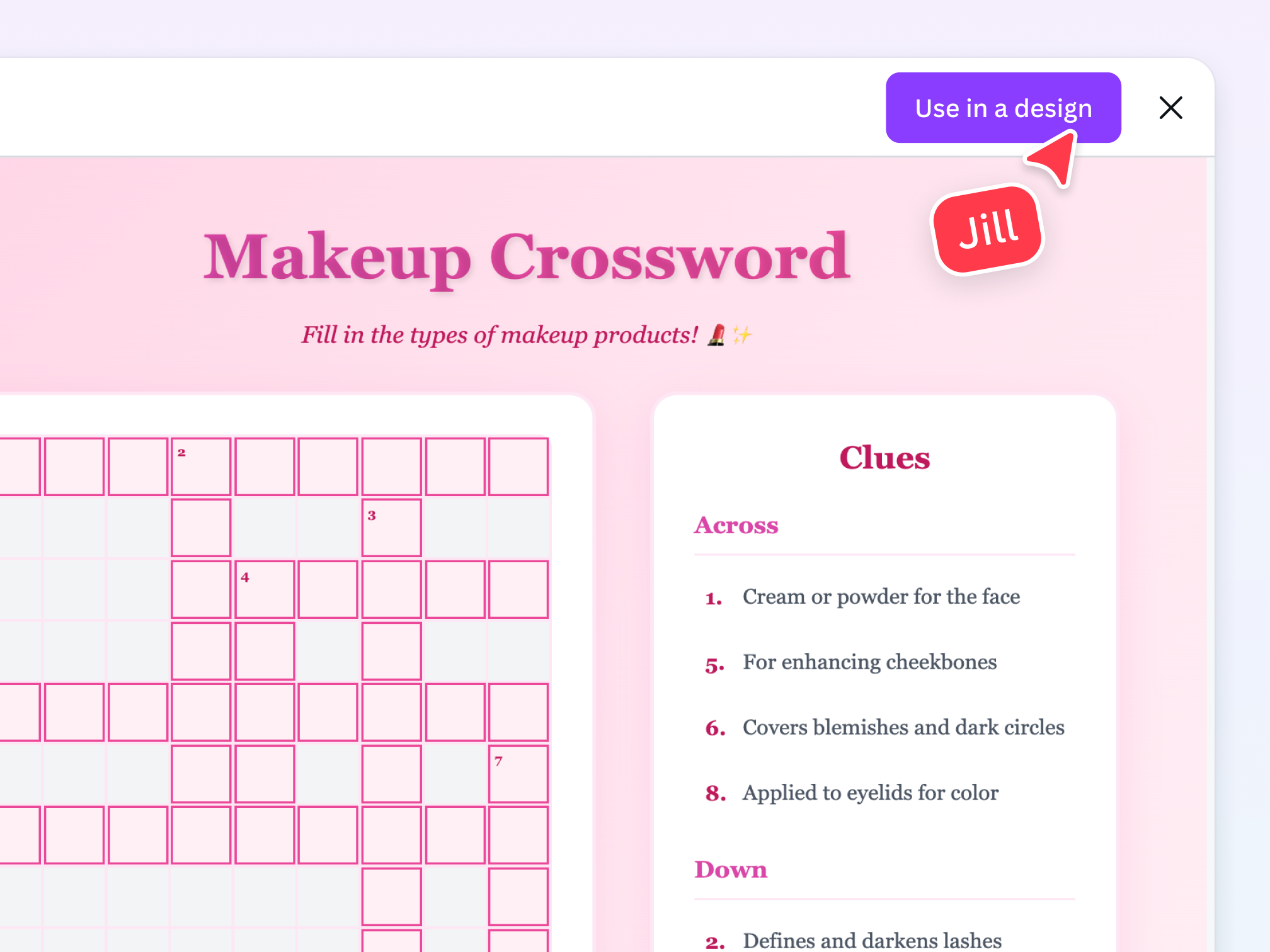 Crossword Puzzle Maker: Create a free crossword puzzle | Canva