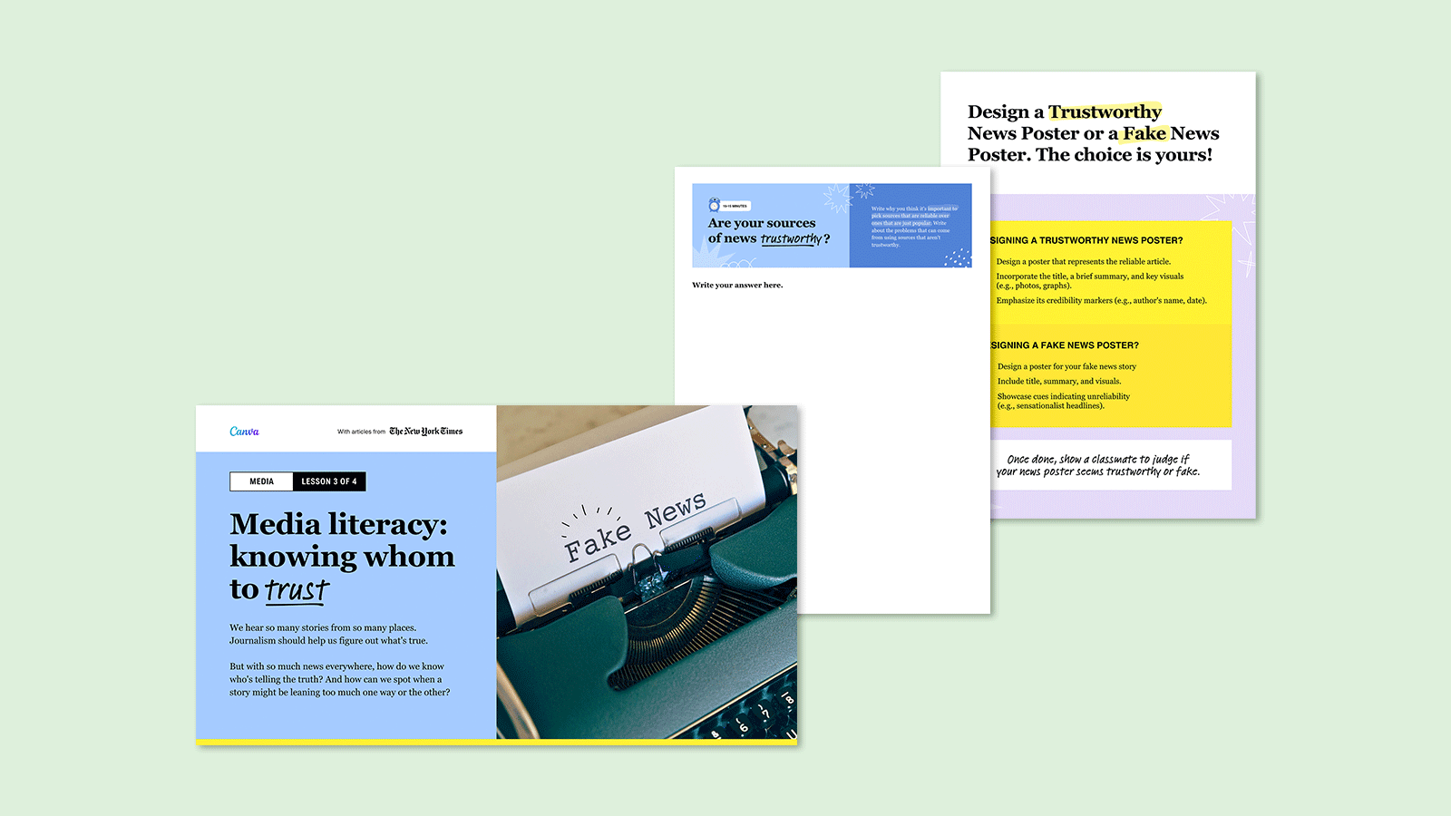 Becoming a Critical Thinker: Media Lesson 3 - Media Literacy: Knowing ...