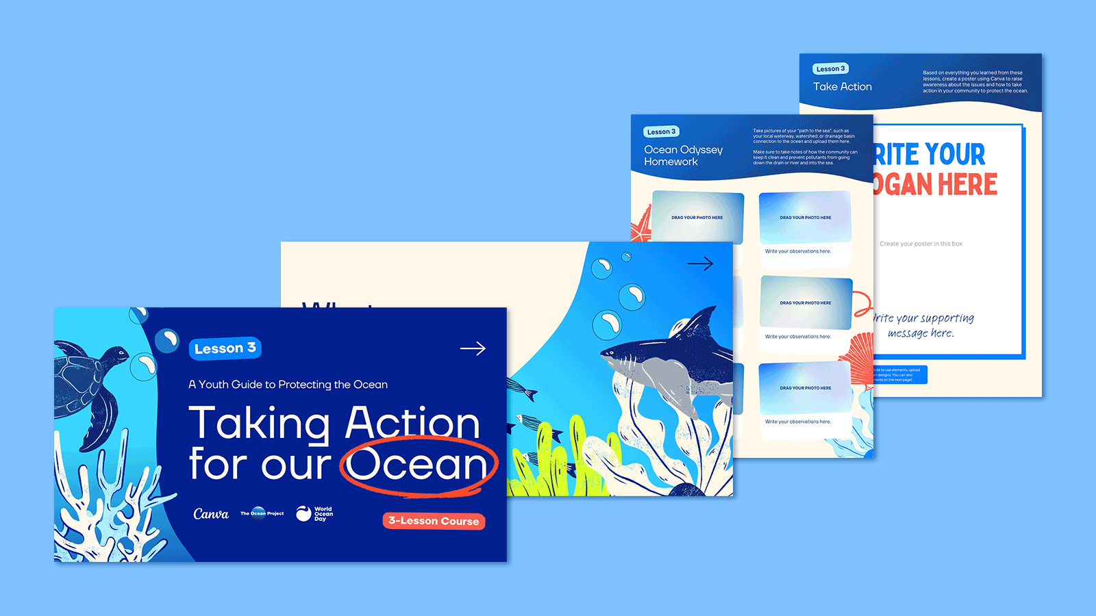 A Youth Guide to Protecting the Ocean Lesson 2 - Taking Action for our ...
