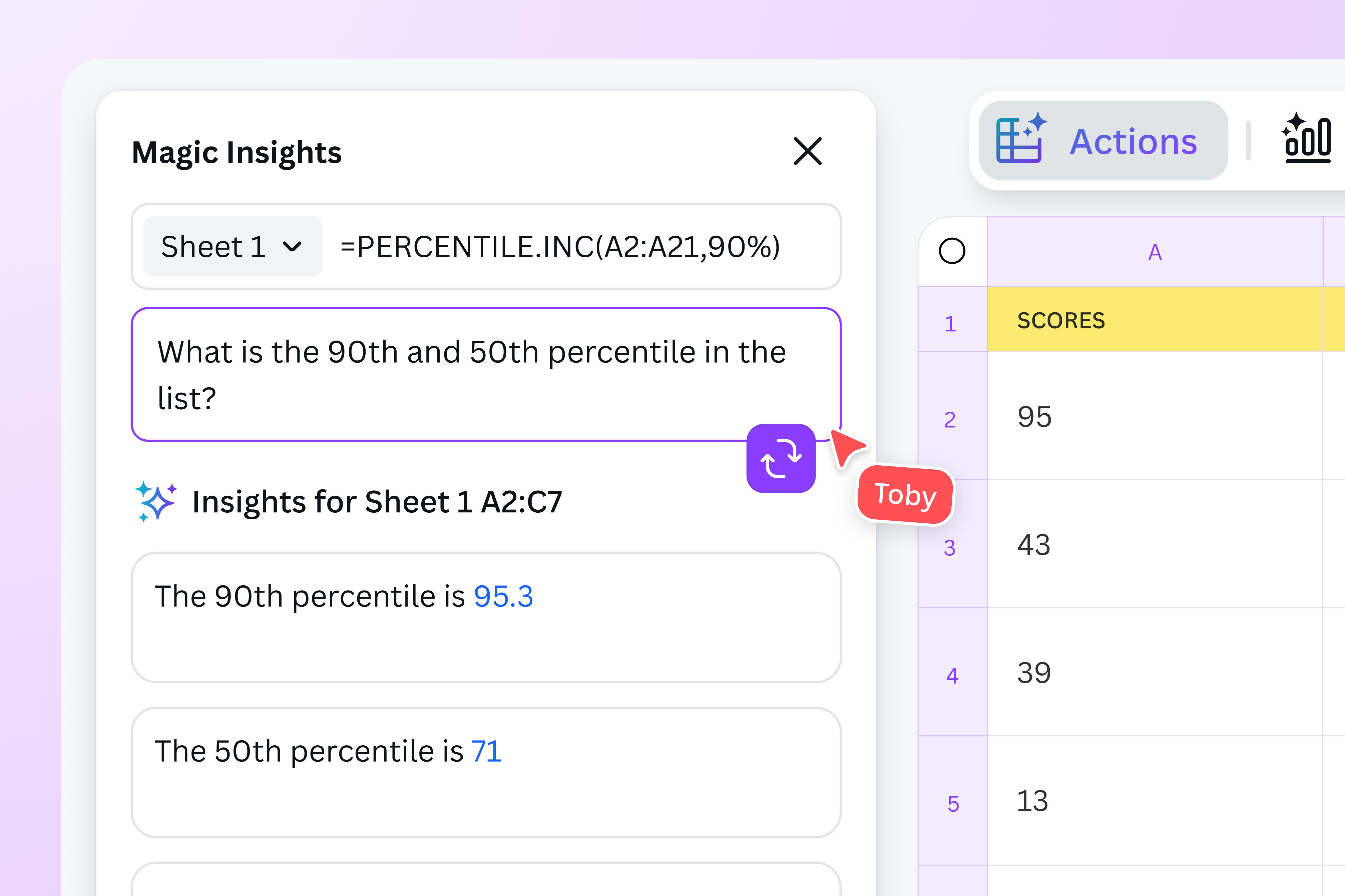 Percentile calculator: Calculate percentile for free | Canva