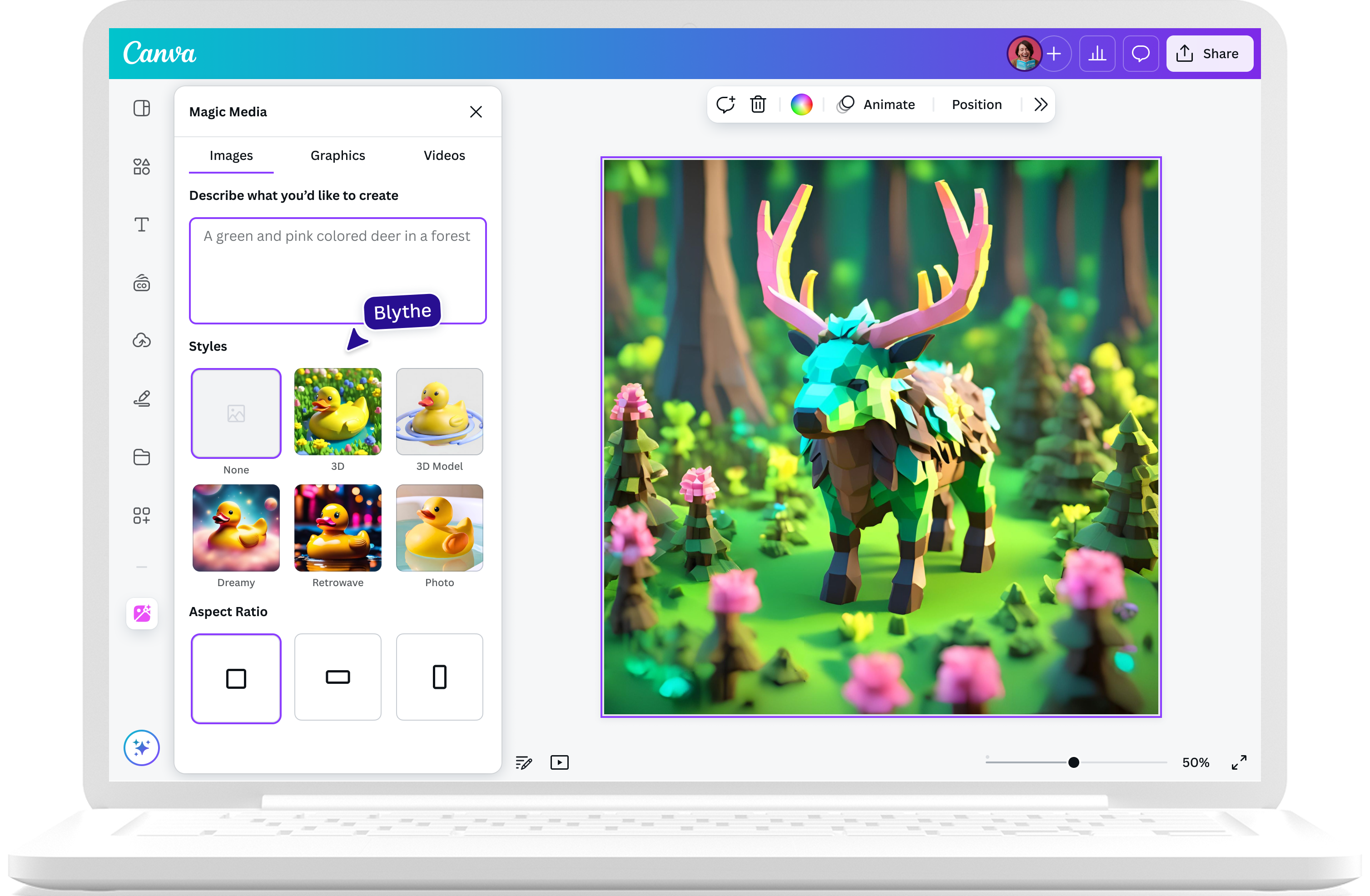 Free 3D Character Creator: Make 3D characters with AI | Canva