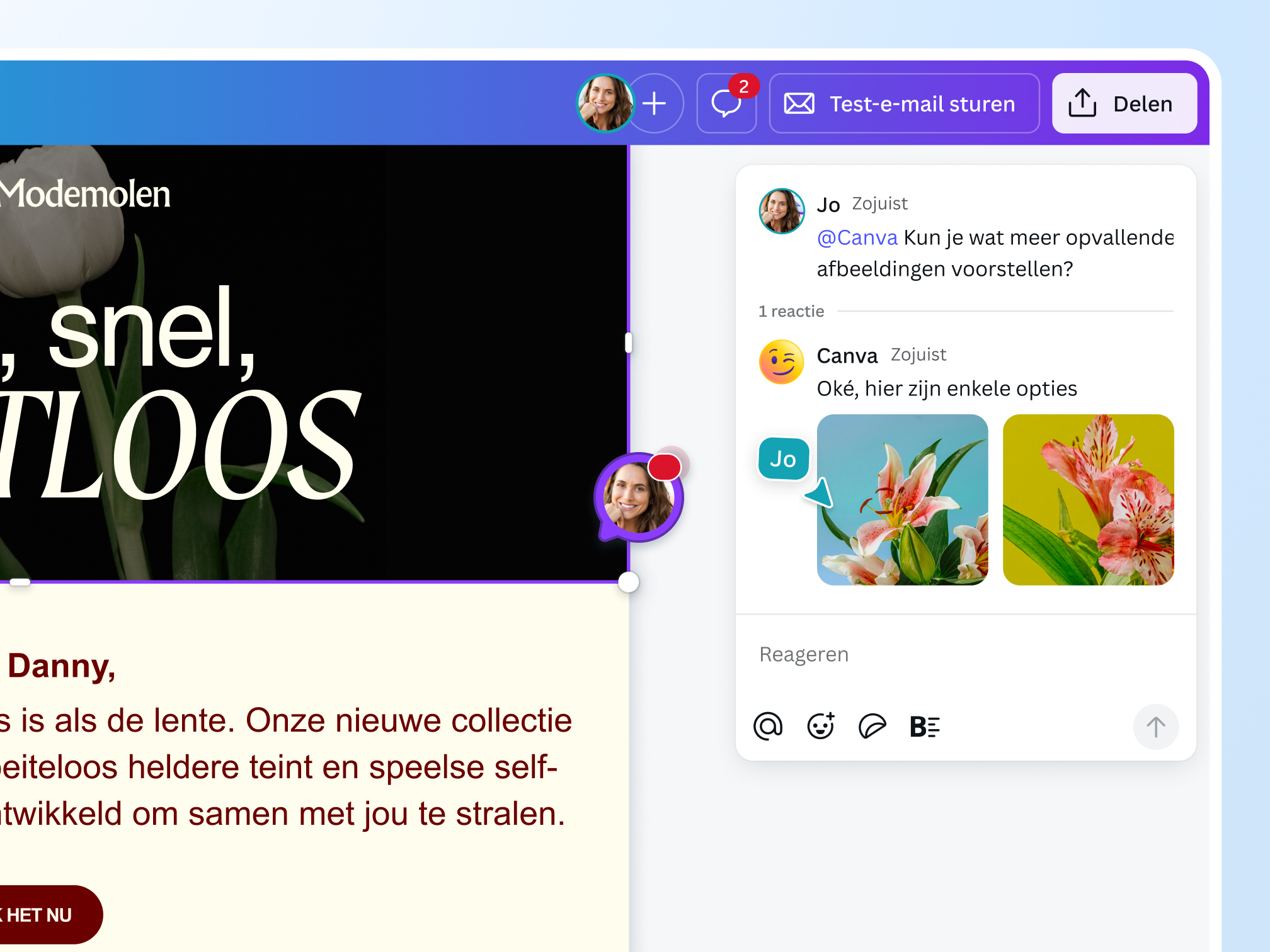 Maker van e-mailontwerpen: Ontwerp gratis prachtige e-mails | Canva