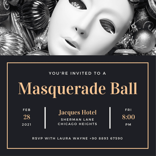40+ Masquerade Party Ideas