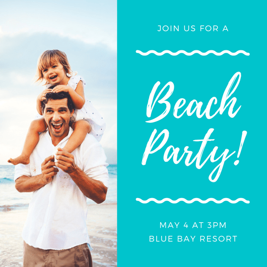 40+ Beach Party Ideas - Canva