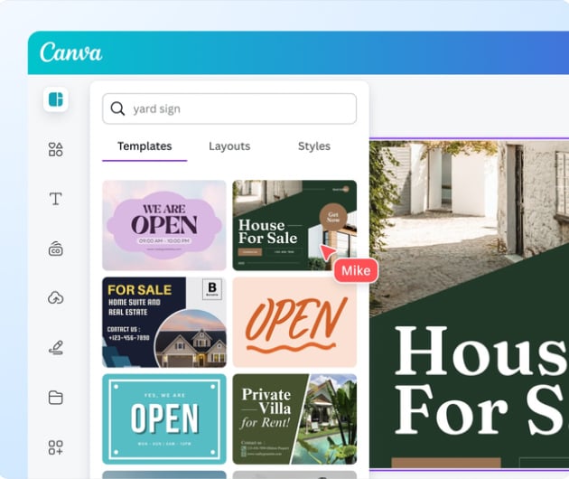 Custom Yard Signs & Lawn Signs | Canva