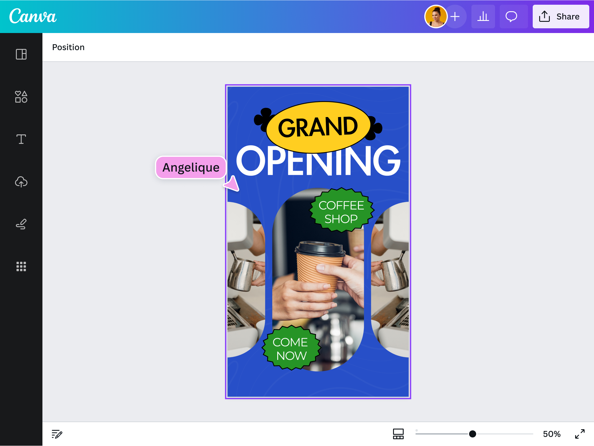 Roll up: banner pubblicitari da stampare online gratis | Canva