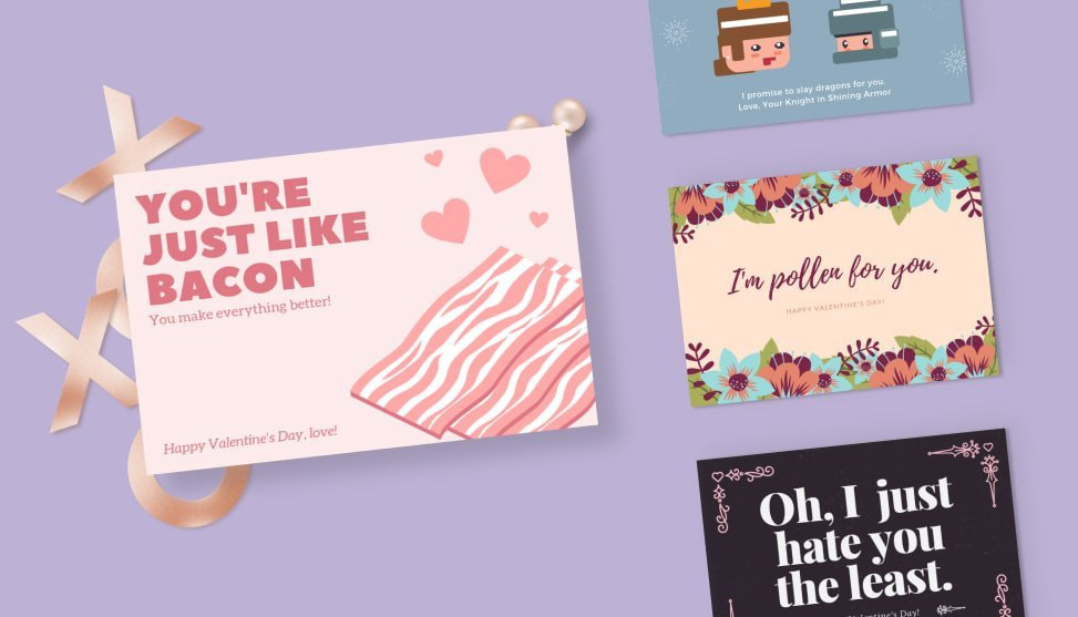 Free Online Funny Valentine's Day Card Maker | Canva