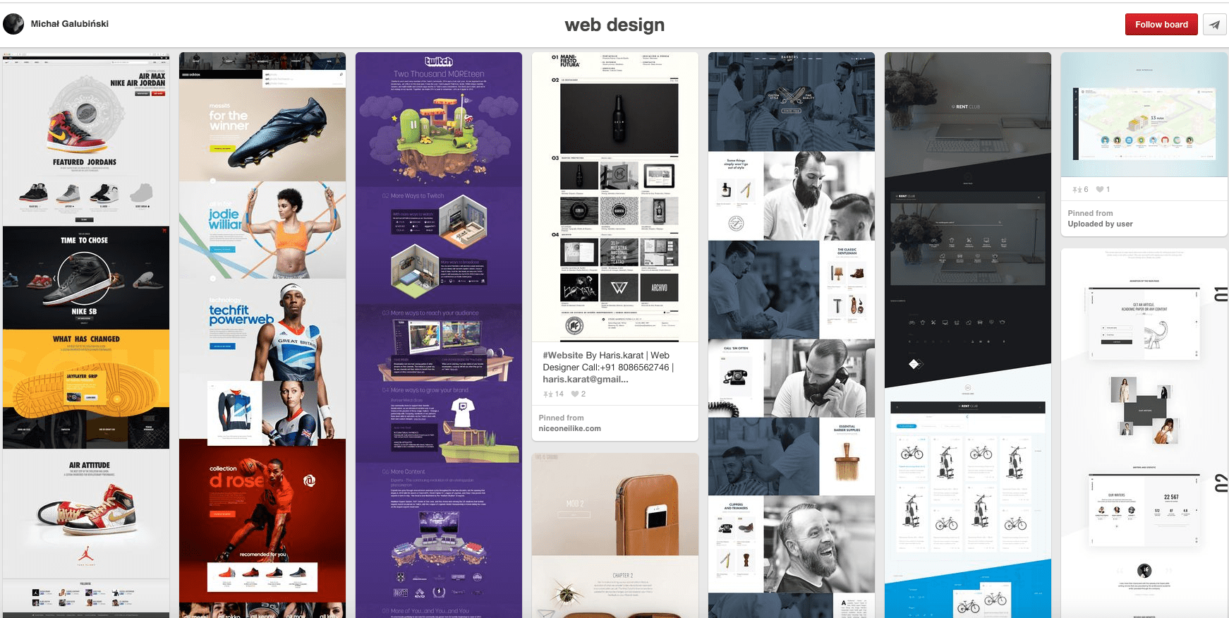 70 awesome design boards to follow on Pinterest