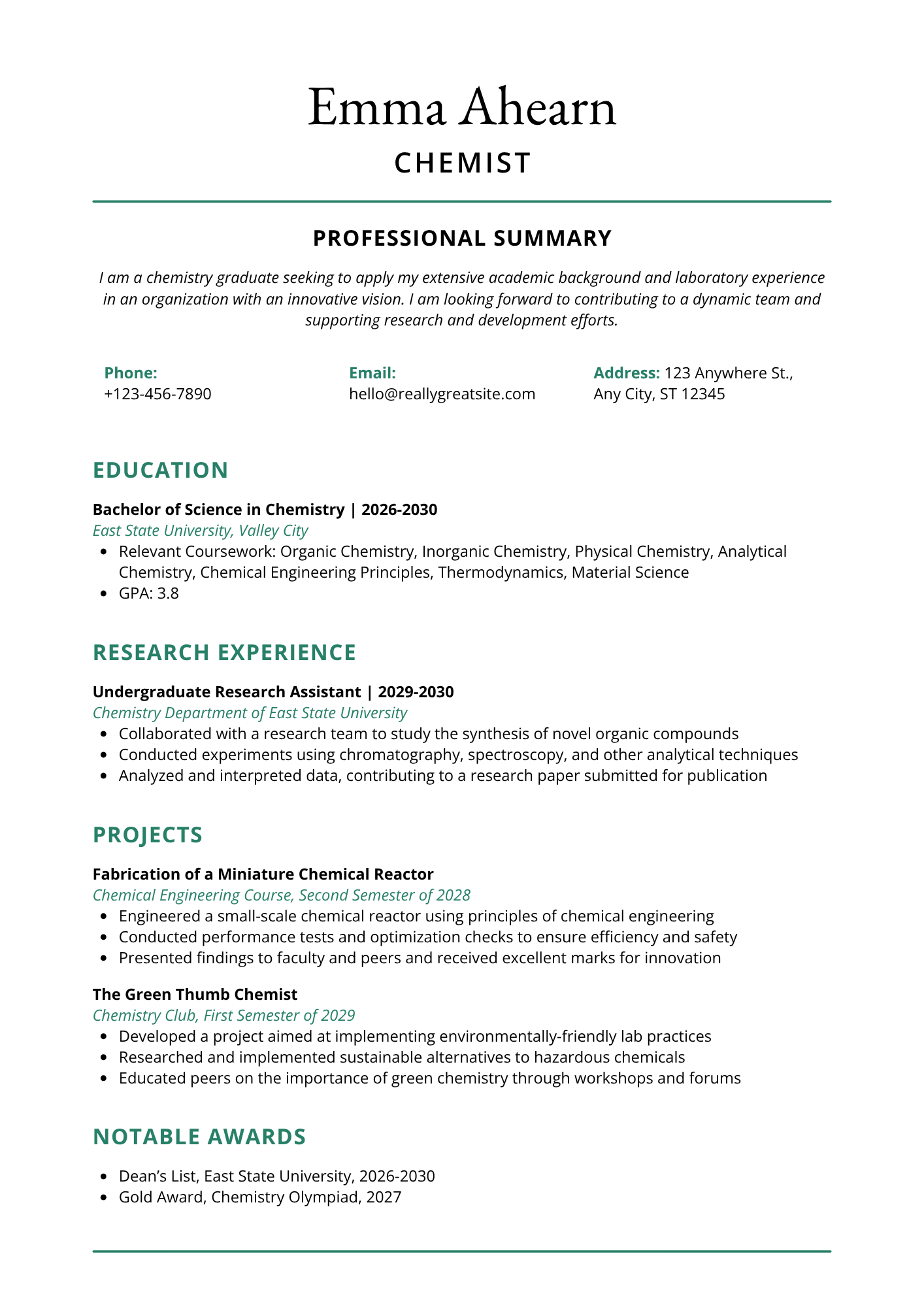 CV en anglais : exemples et modèles | Canva