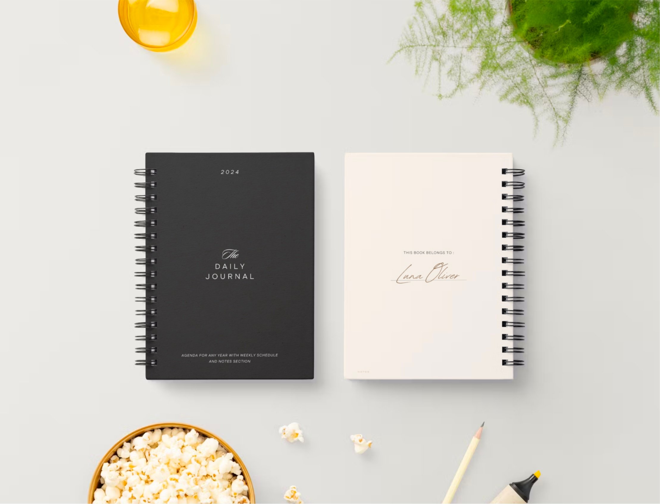 Custom Notebooks - Personalized Journals, Diaries, Planners | Canva