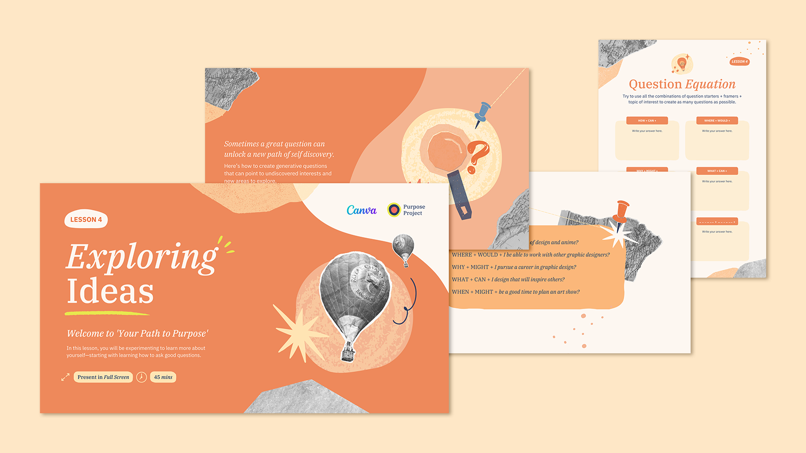 Your Path to Purpose: Lesson 4 - Exploring Ideas