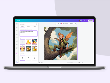 AI Painting Generator: Generate AI Paintings From Text | Canva