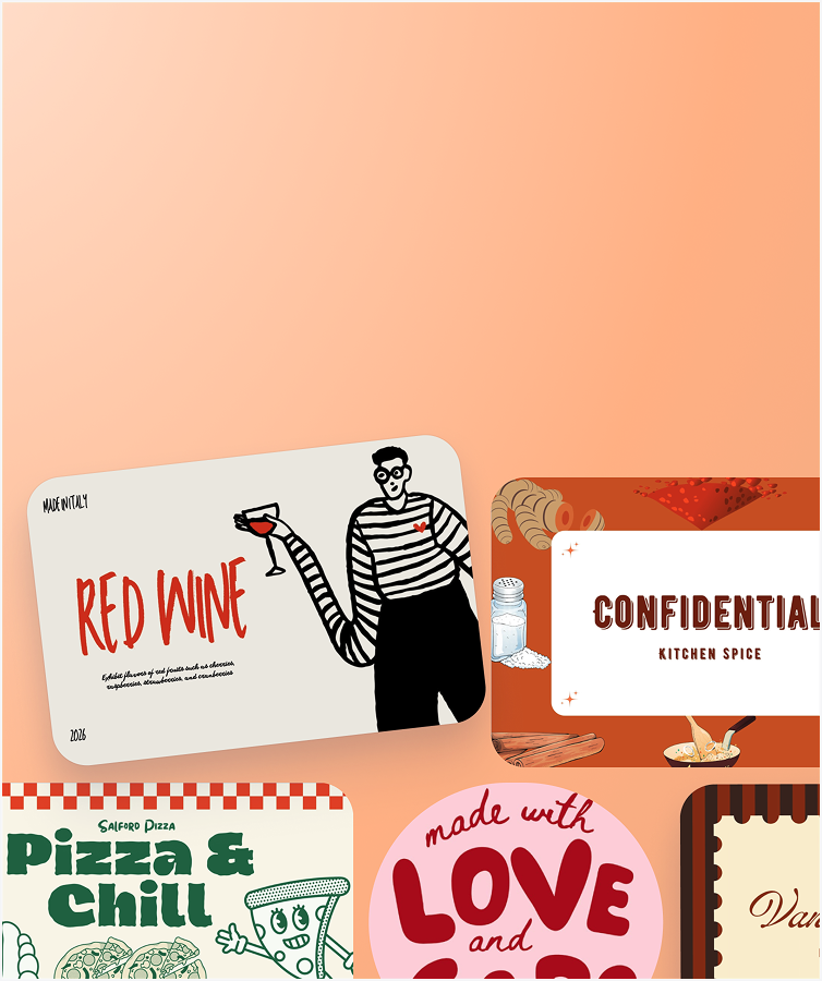 Custom Labels & Stickers | Label Printing Services | Canva