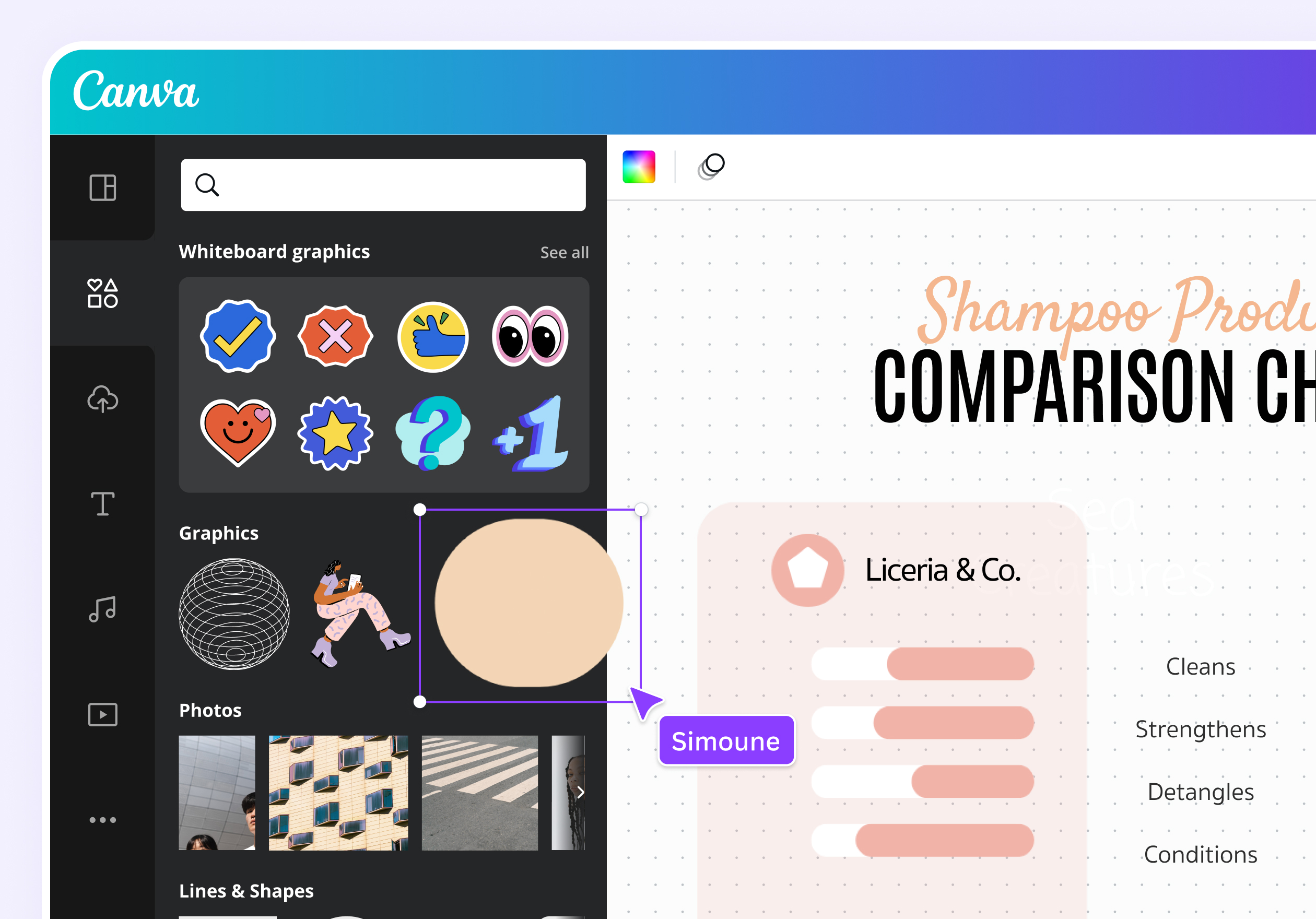 Create a Comparison Chart Online (Free Examples) | Canva