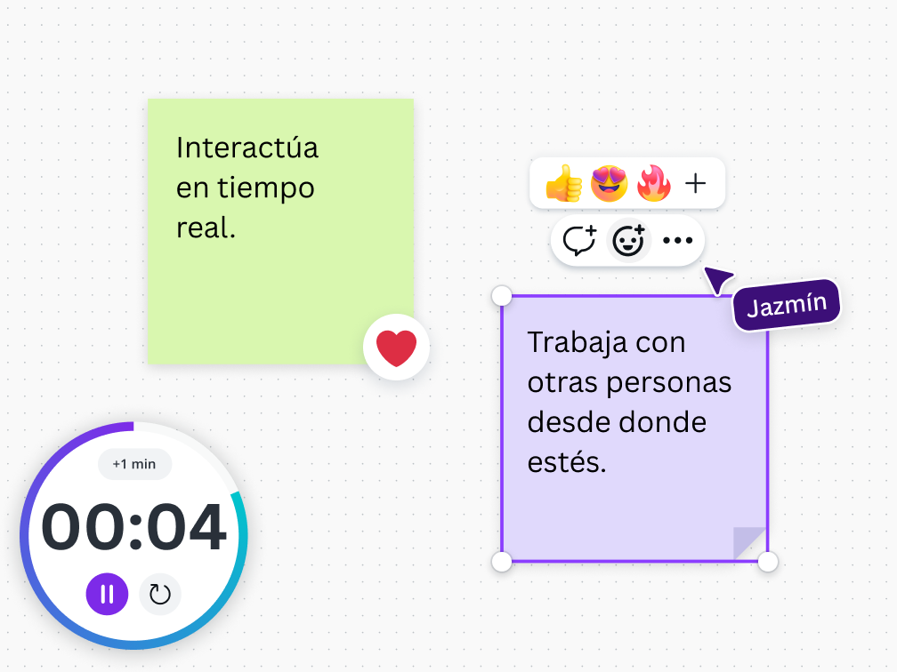 Tablero virtual en línea gratuito para colaborar en tiempo real | Canva