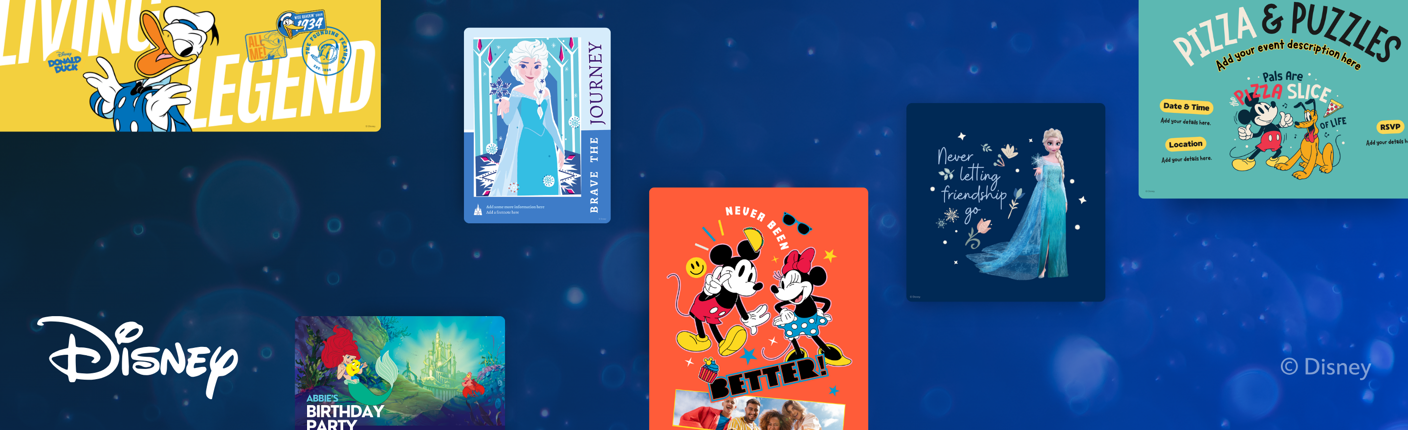 Discover the Disney collection in Canva