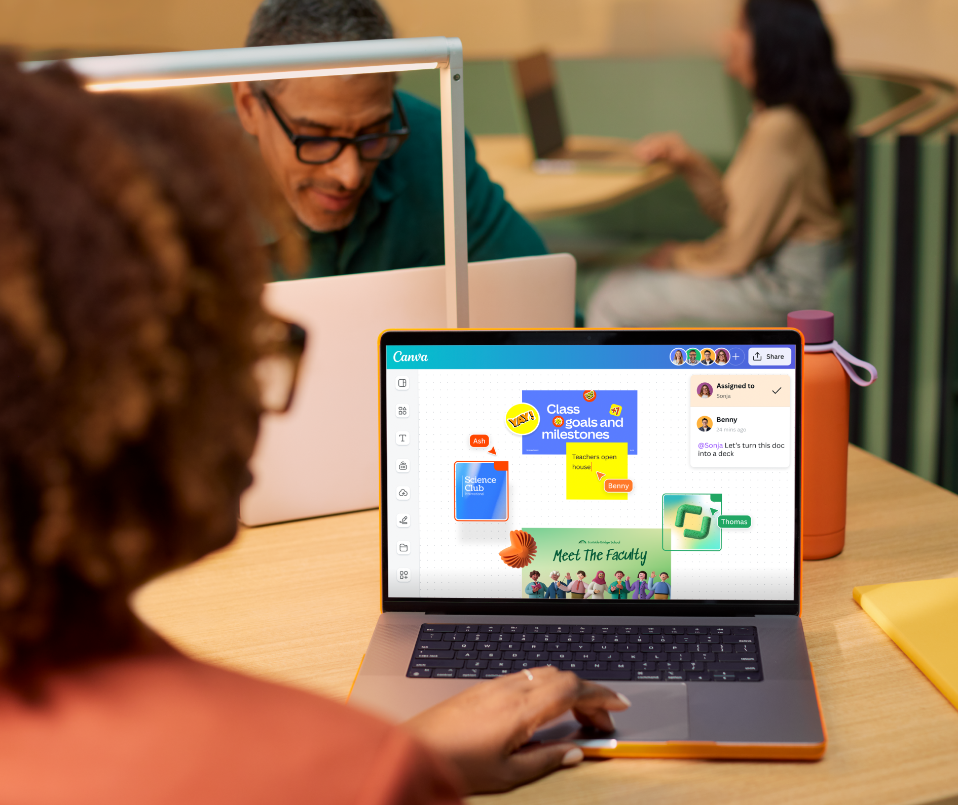 Get Canva for your K-12 school - 100% free.