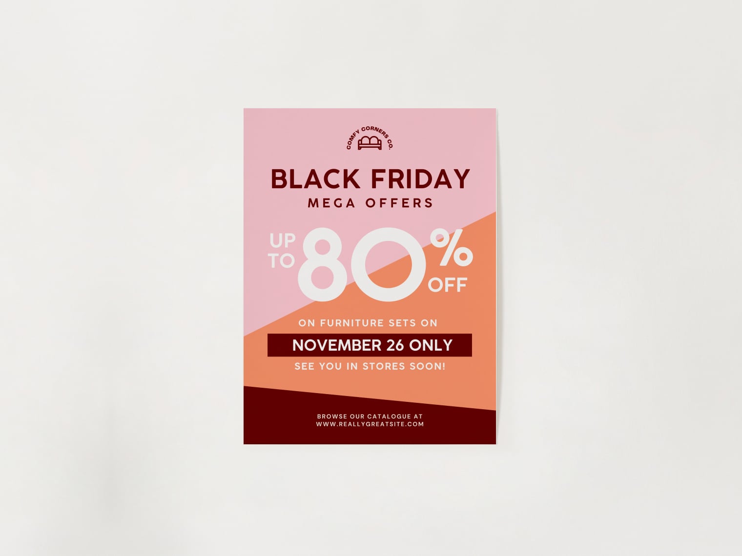 Design and Print Portrait Posters for Black Friday | Canva