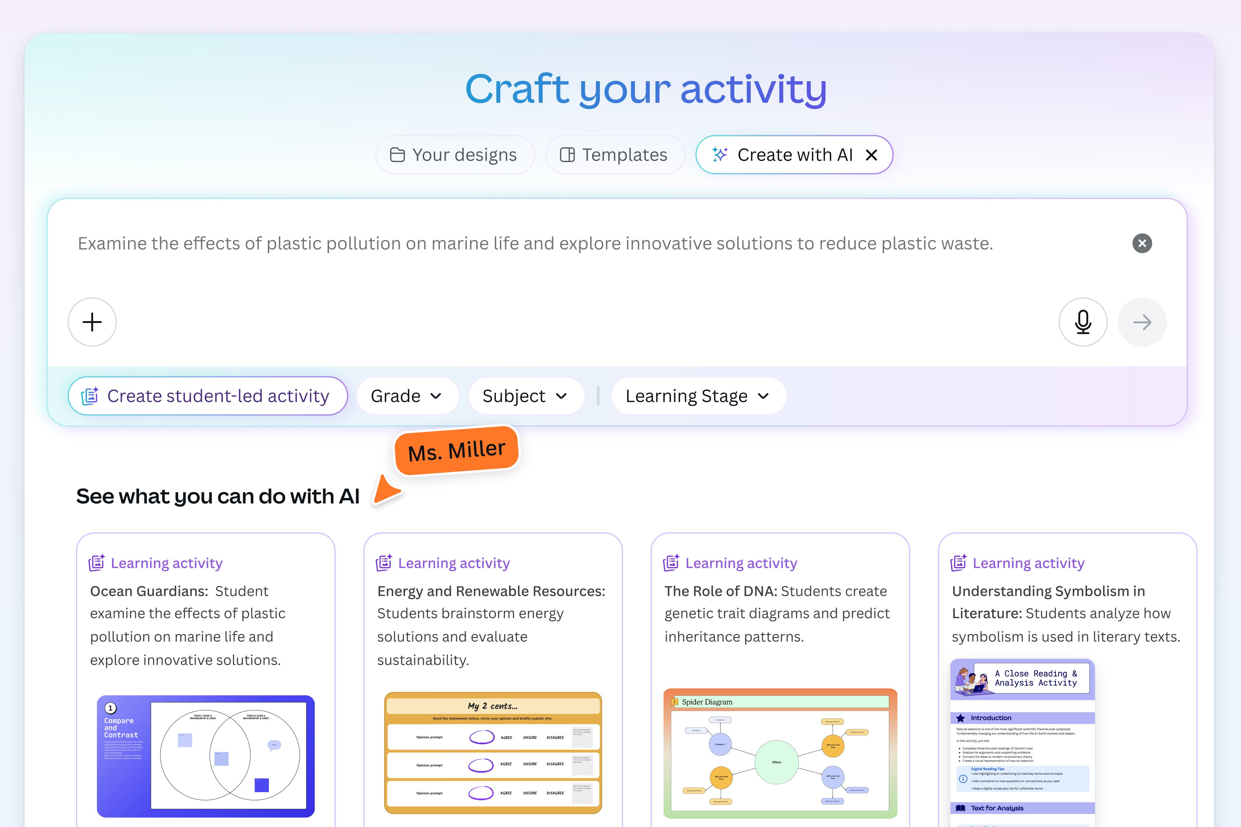 AI course creator: Generate courses online for free | Canva