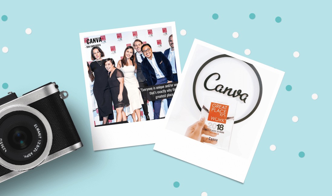 Canva awarded #1 best place to work in Australia