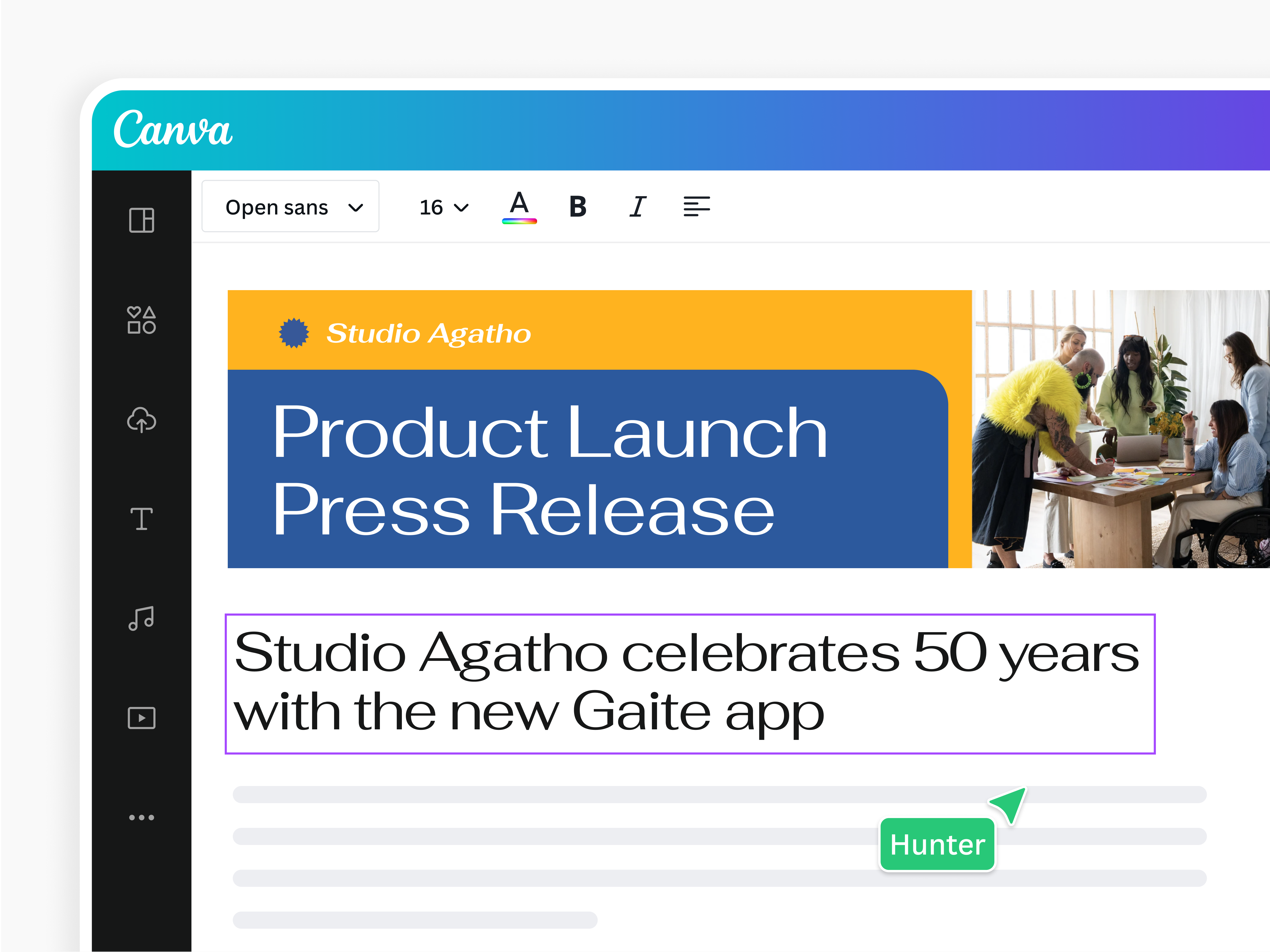 How to Make a Press Release (Examples and Tips) | Canva